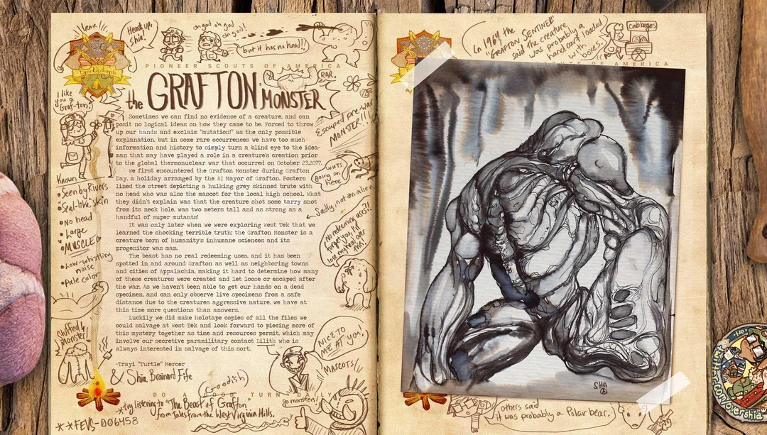 More Fallout Bestiary - The Grafton Monster | Scrolller