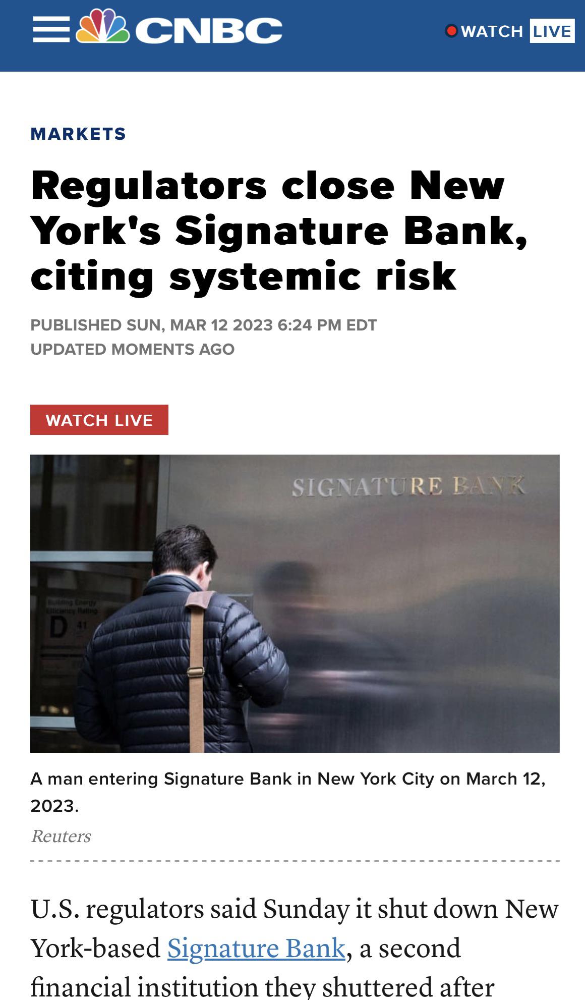 Systemic risk! | Scrolller