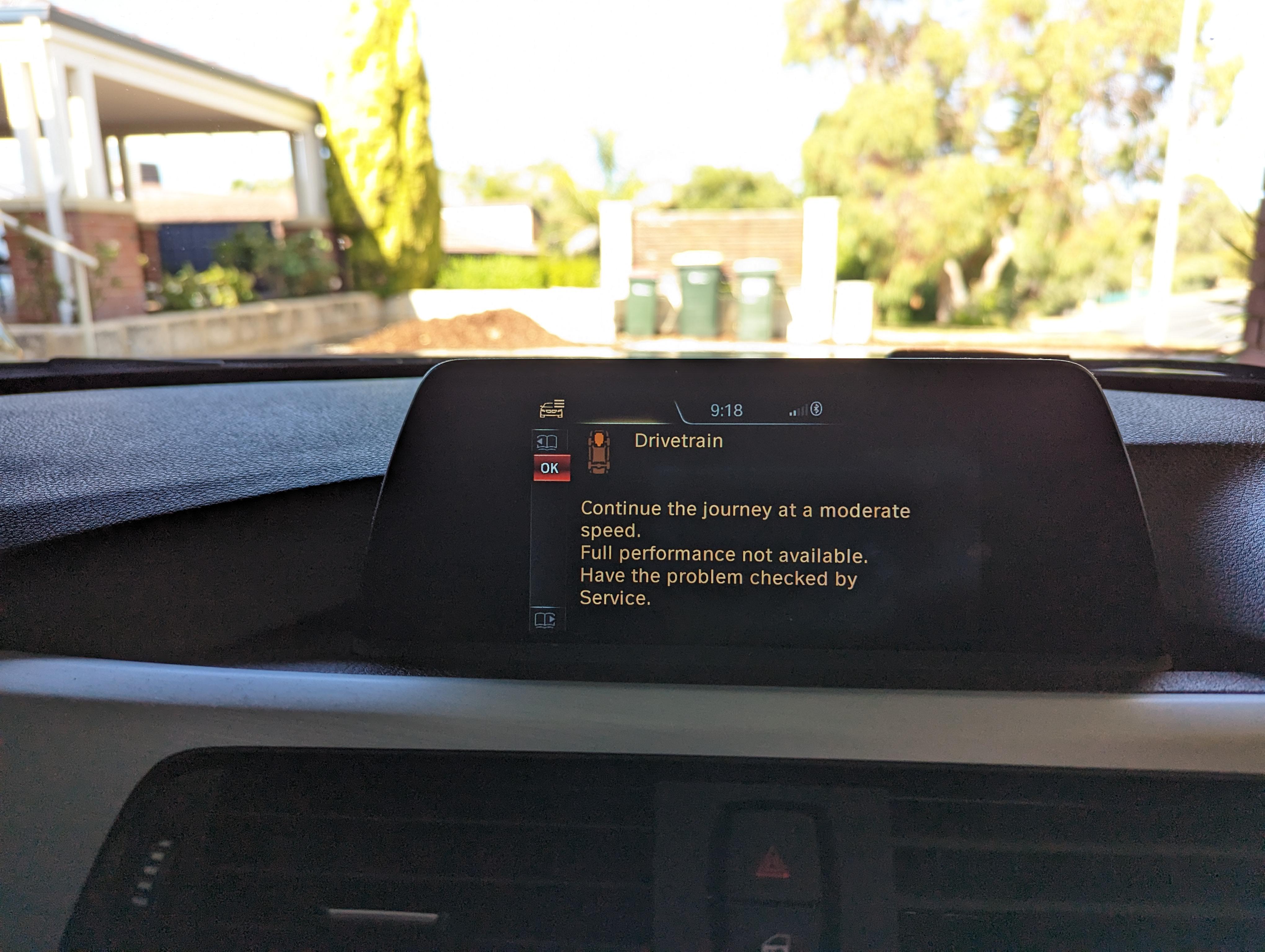 Drivetrain warning | Scrolller