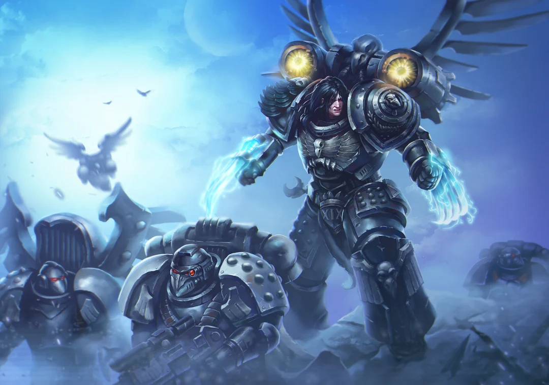 Corvus Corax and Raven Guard Legion by Vitaly Perevoshikov | Scrolller