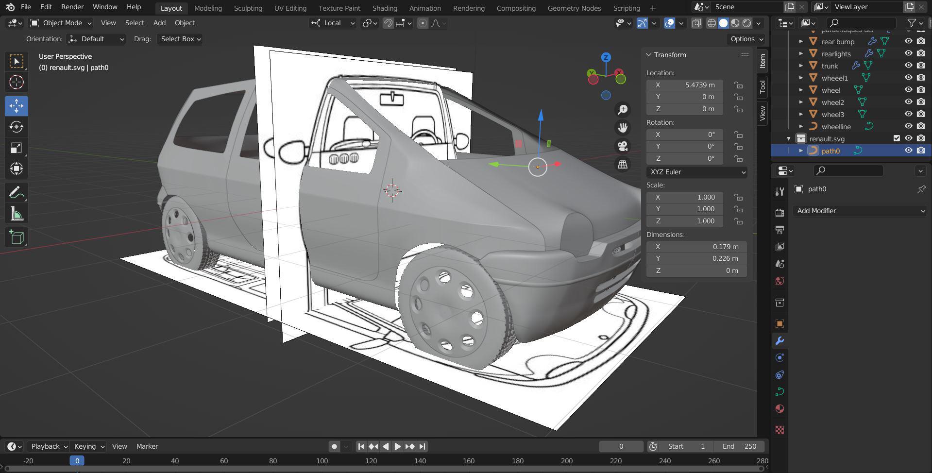Renault twingo (work still in process) | Scrolller