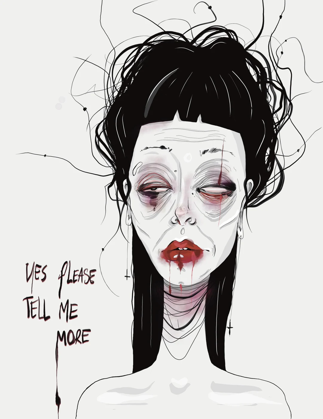 me, procreate, 2023 | Scrolller