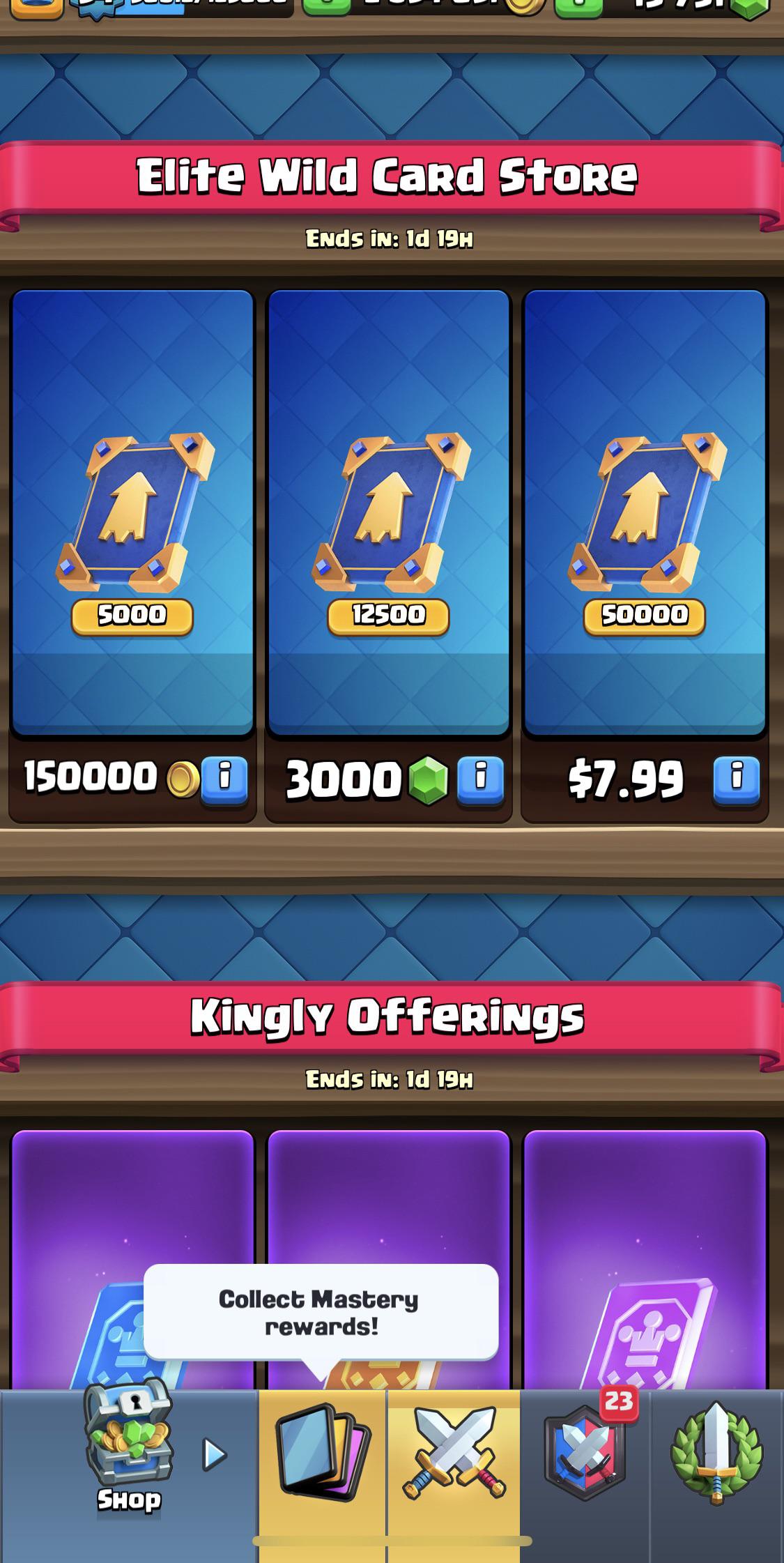 Regardless how much gold you have, do not waste it on these elite wild cards / epics in the shop ...