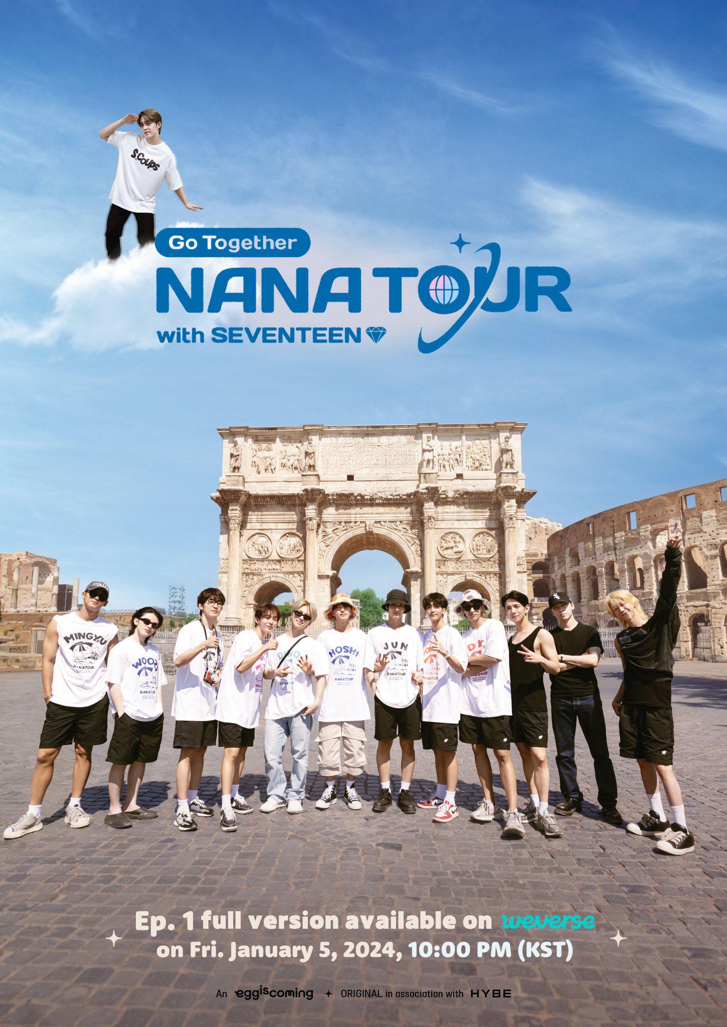 SEVENTEEN - NANA TOUR with SEVENTEEN (Main Poster) | Scrolller
