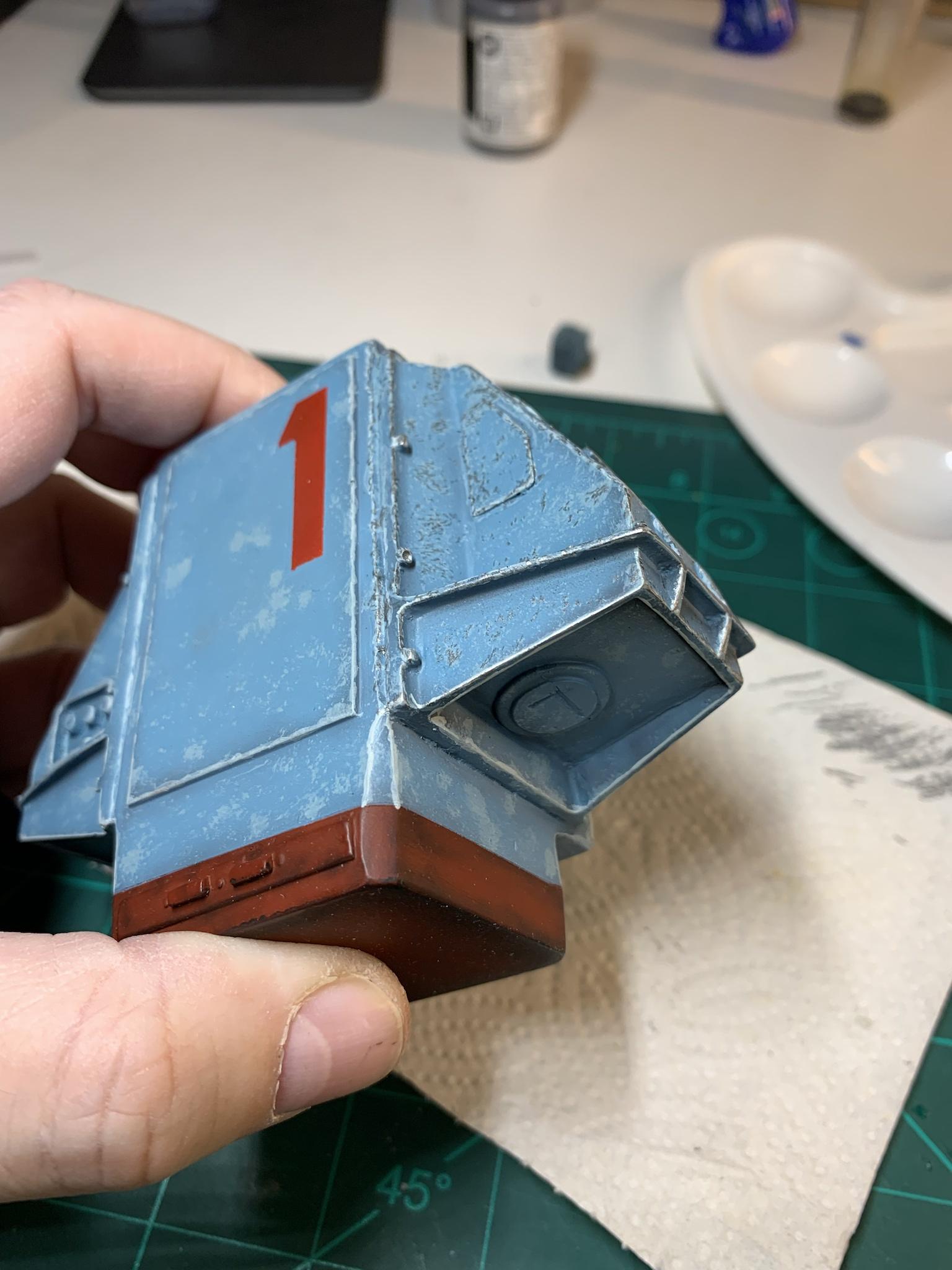 WIP / Chipping technique | Scrolller