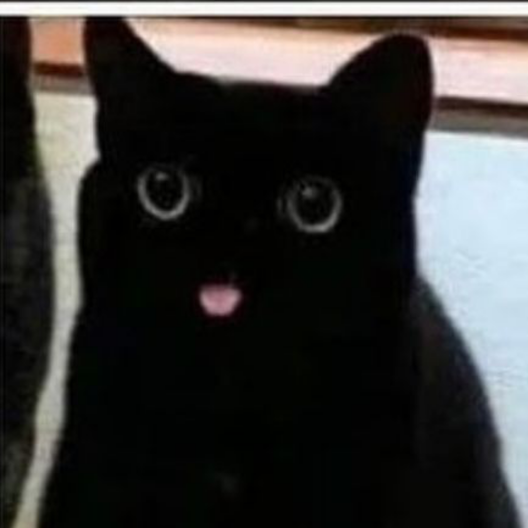 black blep :))