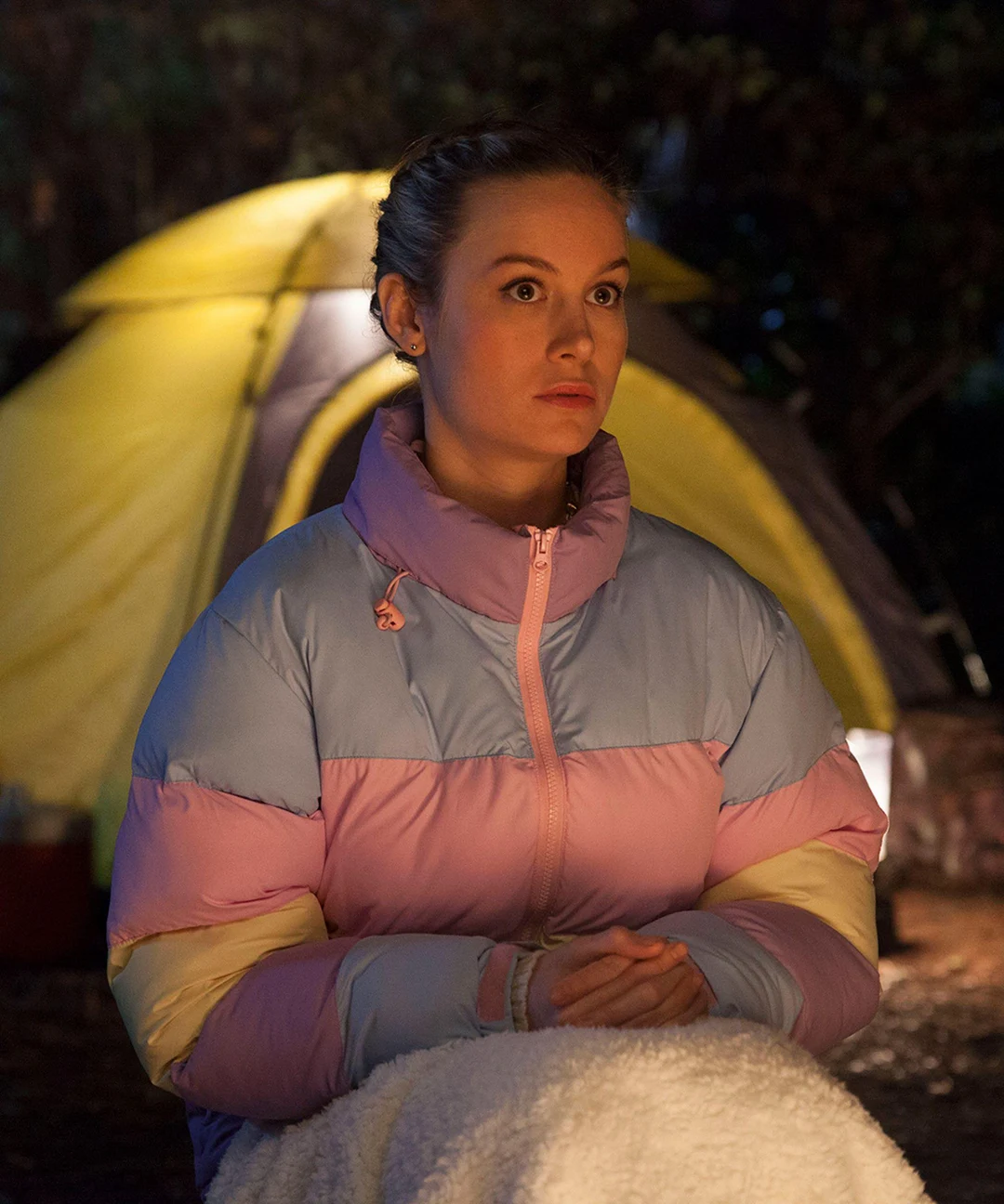 Camping in the movie Unicorn Store | Scrolller