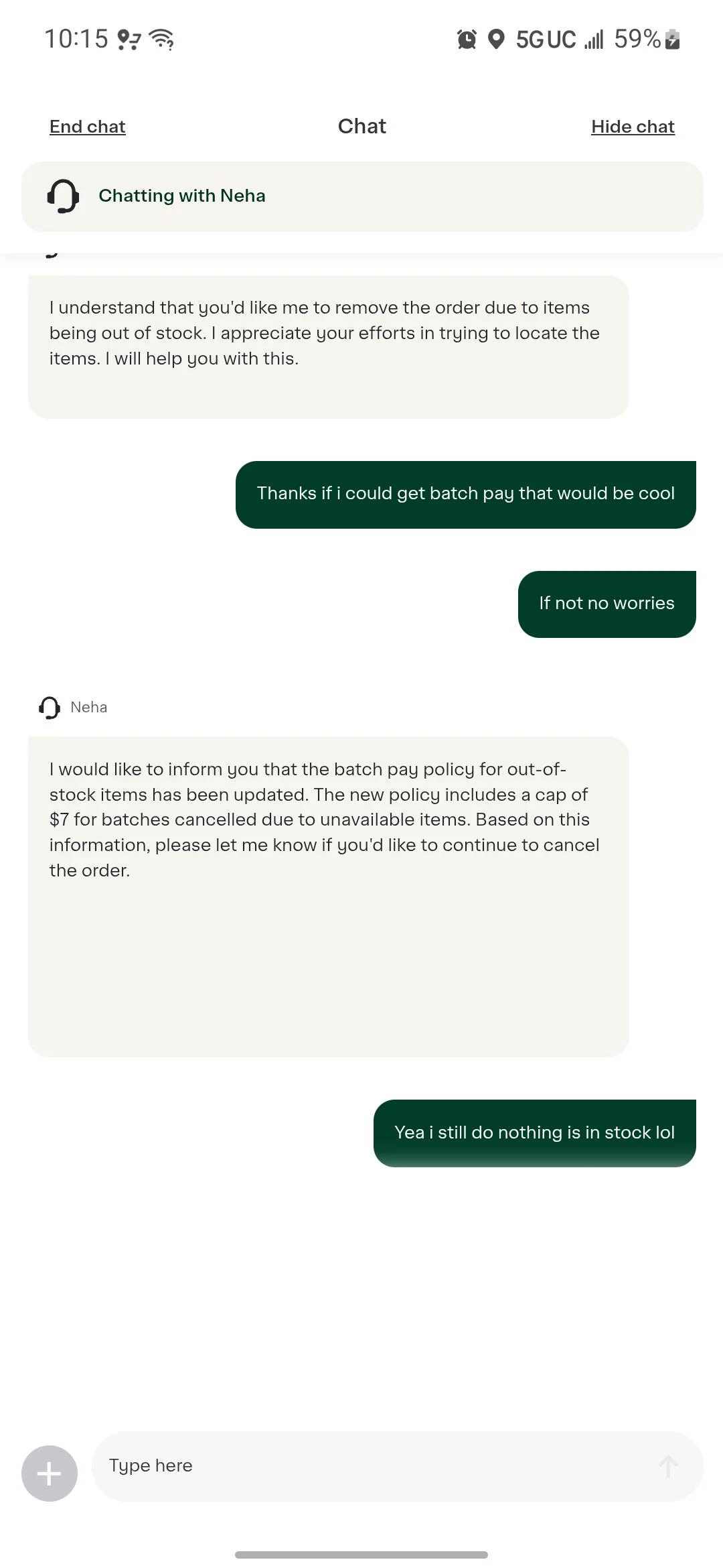 Batch pay for canceled orders now capped at 7. | Scrolller