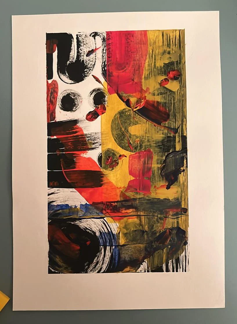 Untitled, Maria Boschmann, acrylic, 2024. | Scrolller