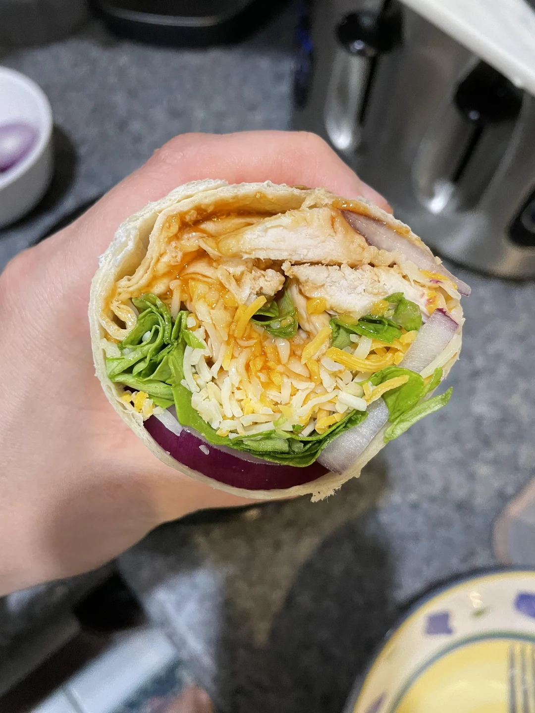 Sweet chili chicken wrap | Scrolller