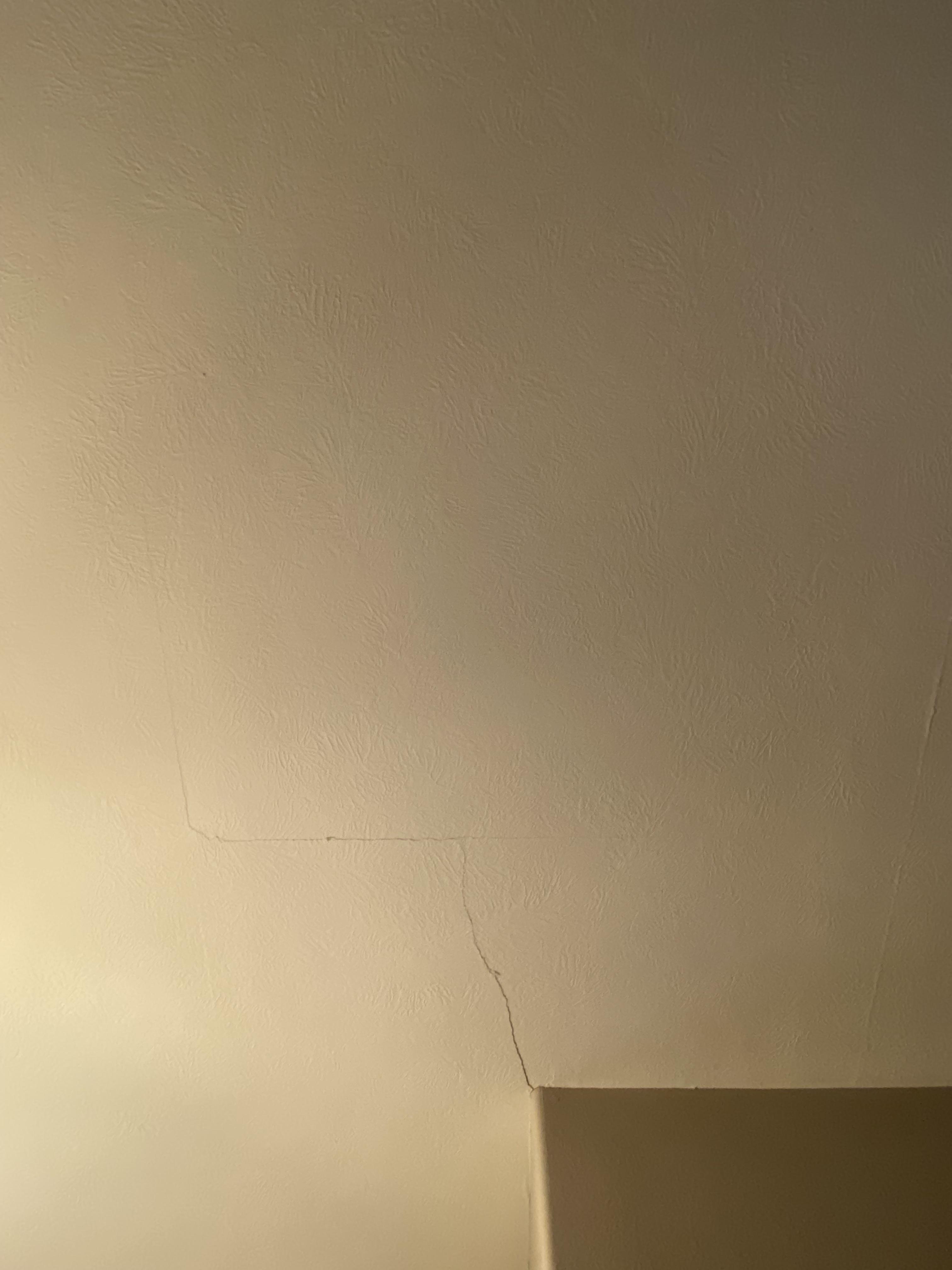 Ceiling cracks..serious? | Scrolller
