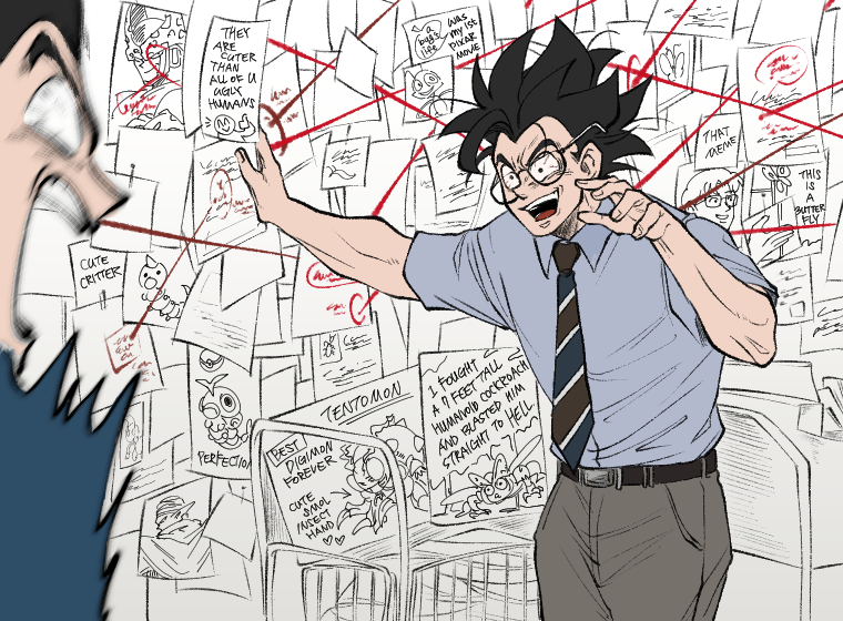 Gohan and his obsession with caterpillars (Art by jorongbak) | Scrolller