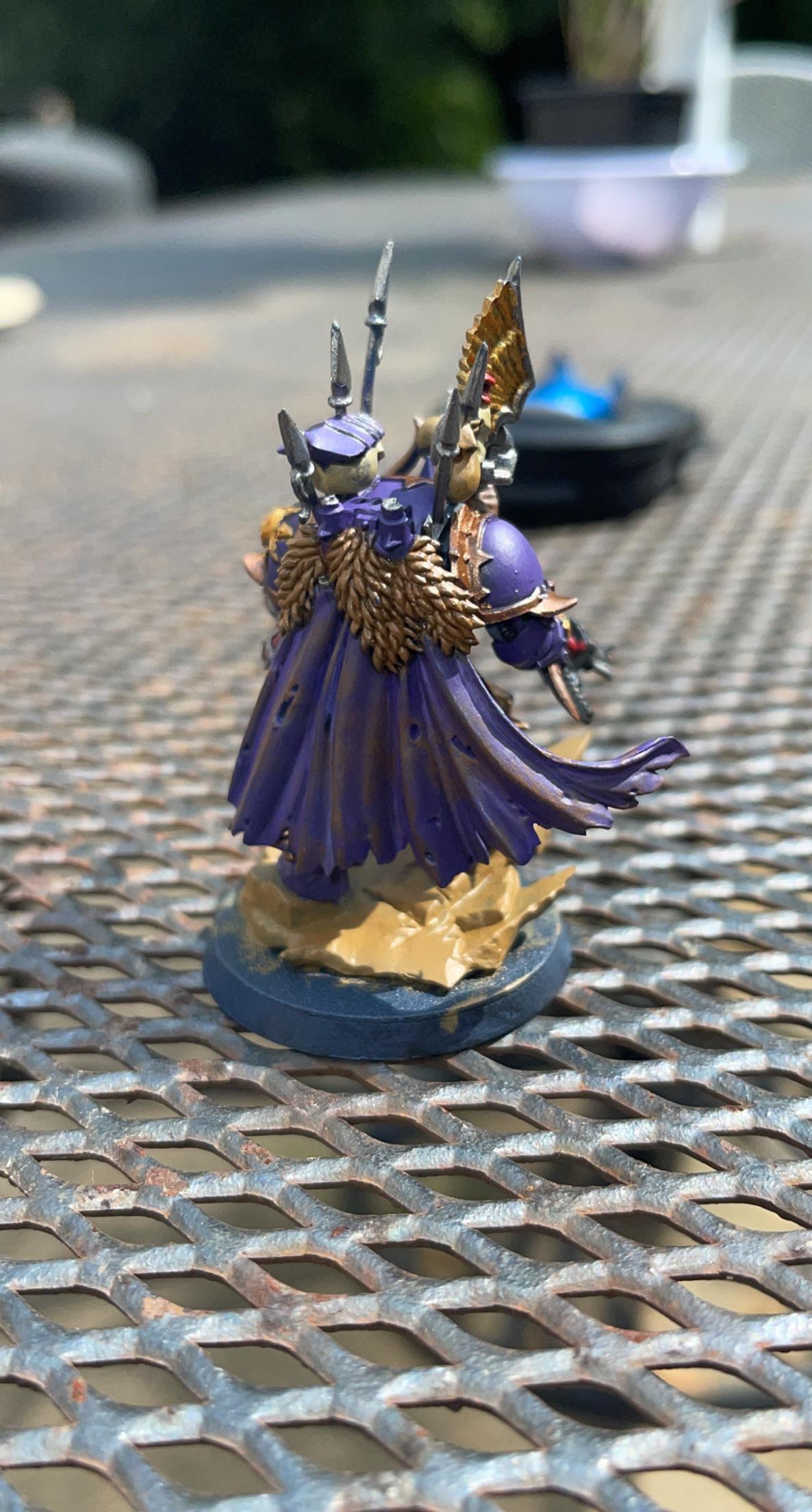 Not an Experienced Painter, but here’s my Chaos Terminator Lord I just finished! | Scrolller