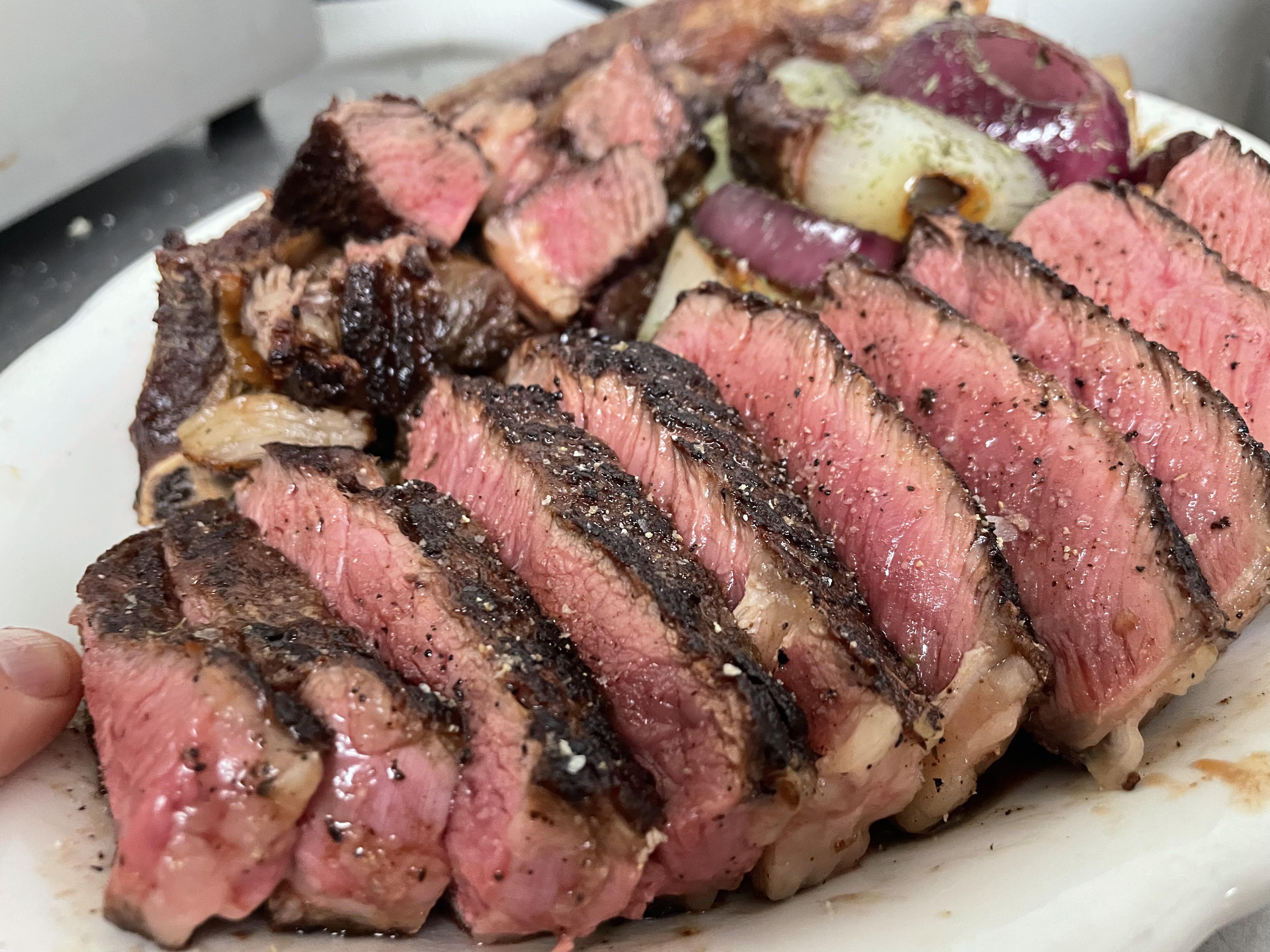 Sirloin, Tri-tip and NY strip. | Scrolller