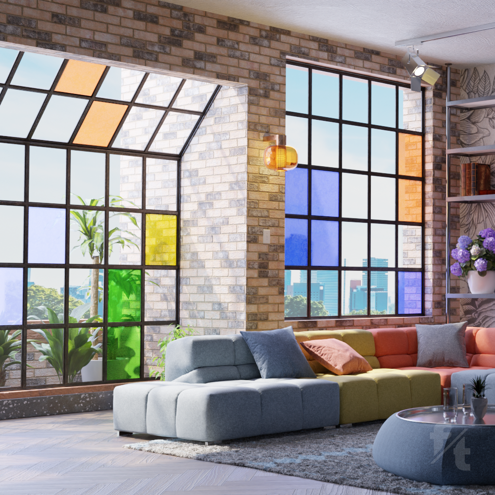 Interior Living Concept #02 | Scrolller