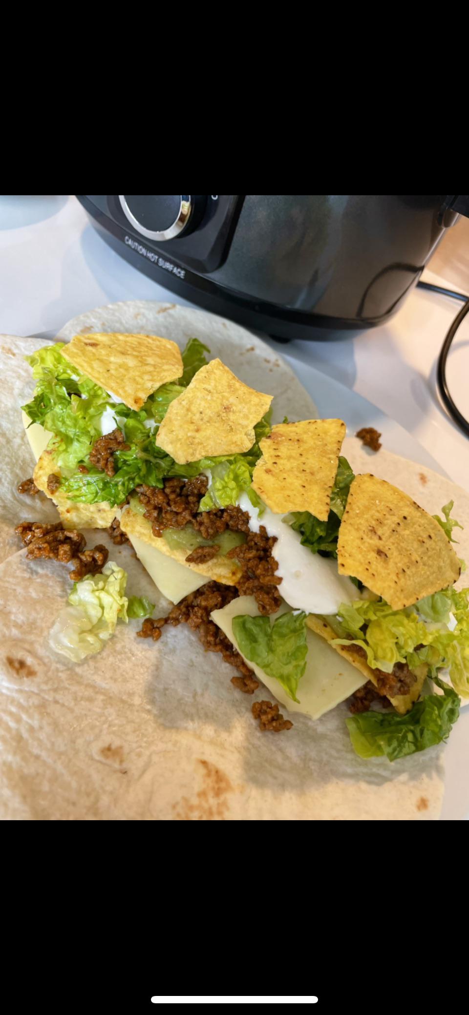 [homemade] Taco Bell Crunchwrap supreme copycat | Scrolller