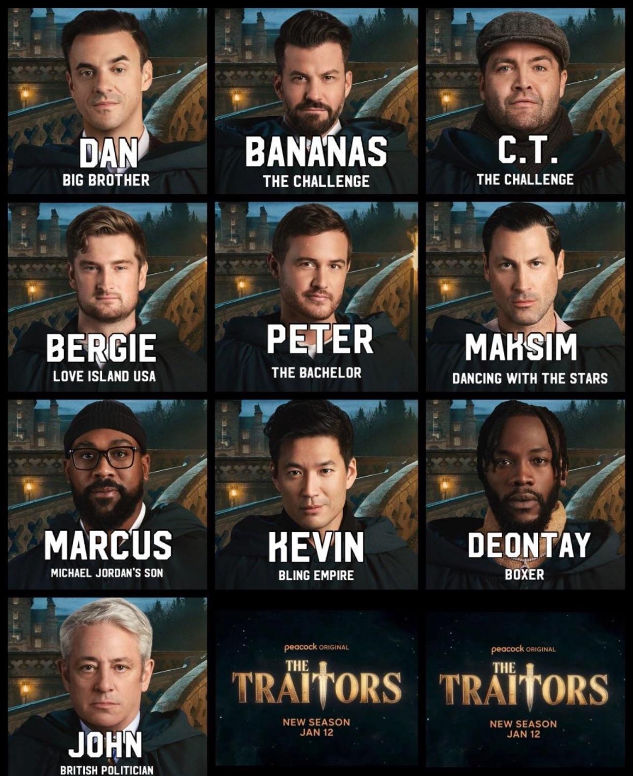 Traitors Season 2 US Cast | Scrolller