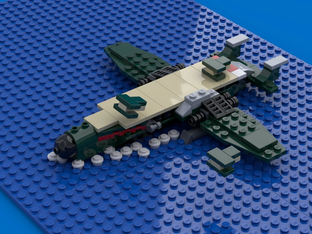 Seaplane Carrier Represented in Lego | Scrolller