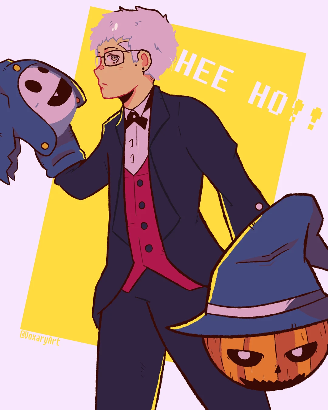 Dapper Man with his Silly Weapons™ [Drawn by me] | Scrolller