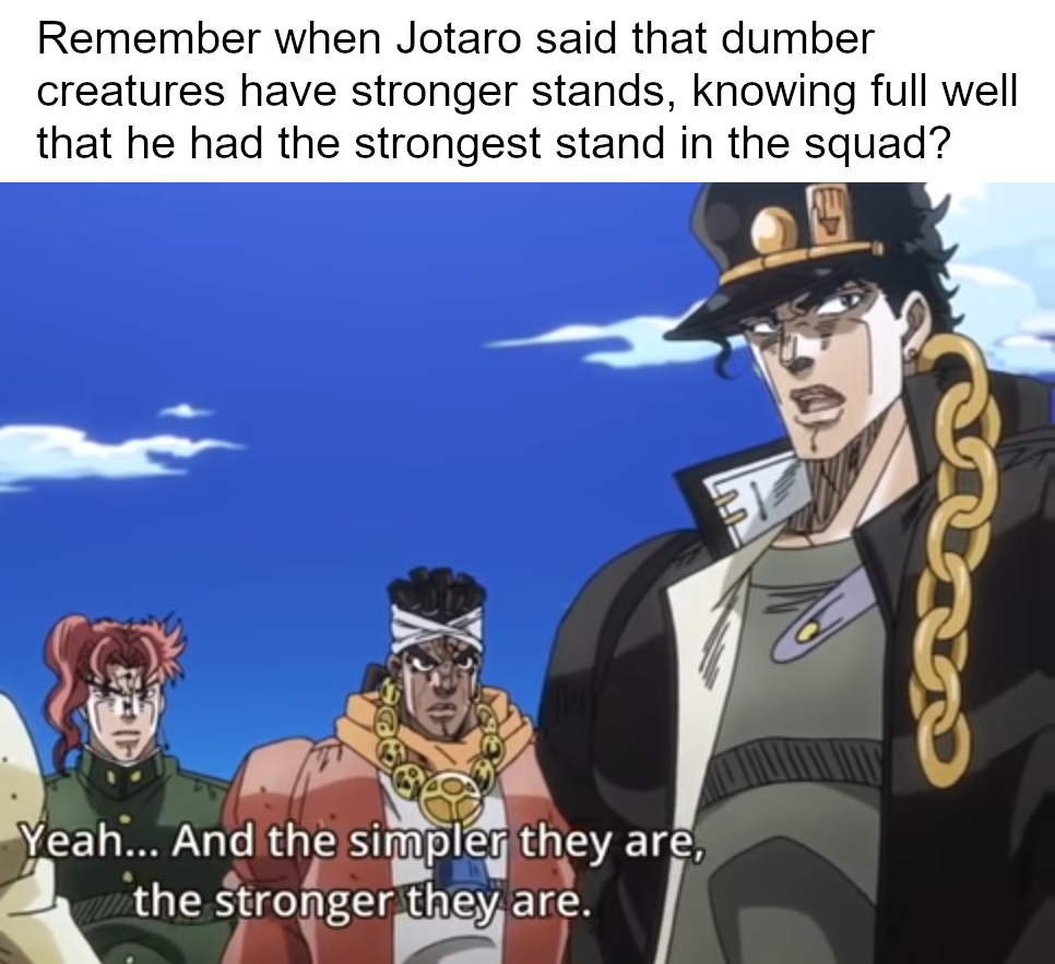 Brainlet Jotaro | Scrolller