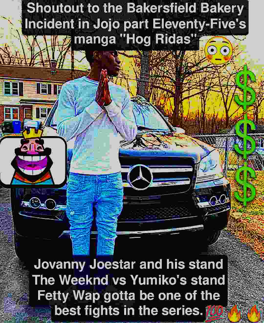 Remember that time Araki based an entire part in Bakersfield CA just so EDP445 was a villain ...