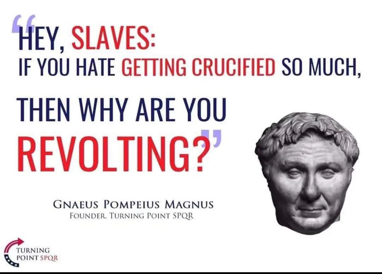 Checkmate, Spartacus. | Scrolller