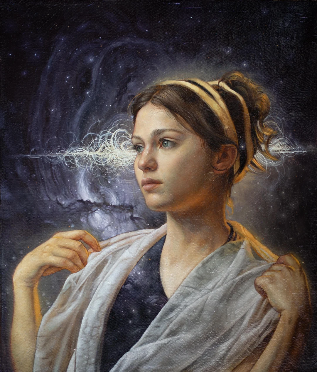 Endure the Silence, Ania Tomicka, Oil on canvas, 2023 | Scrolller