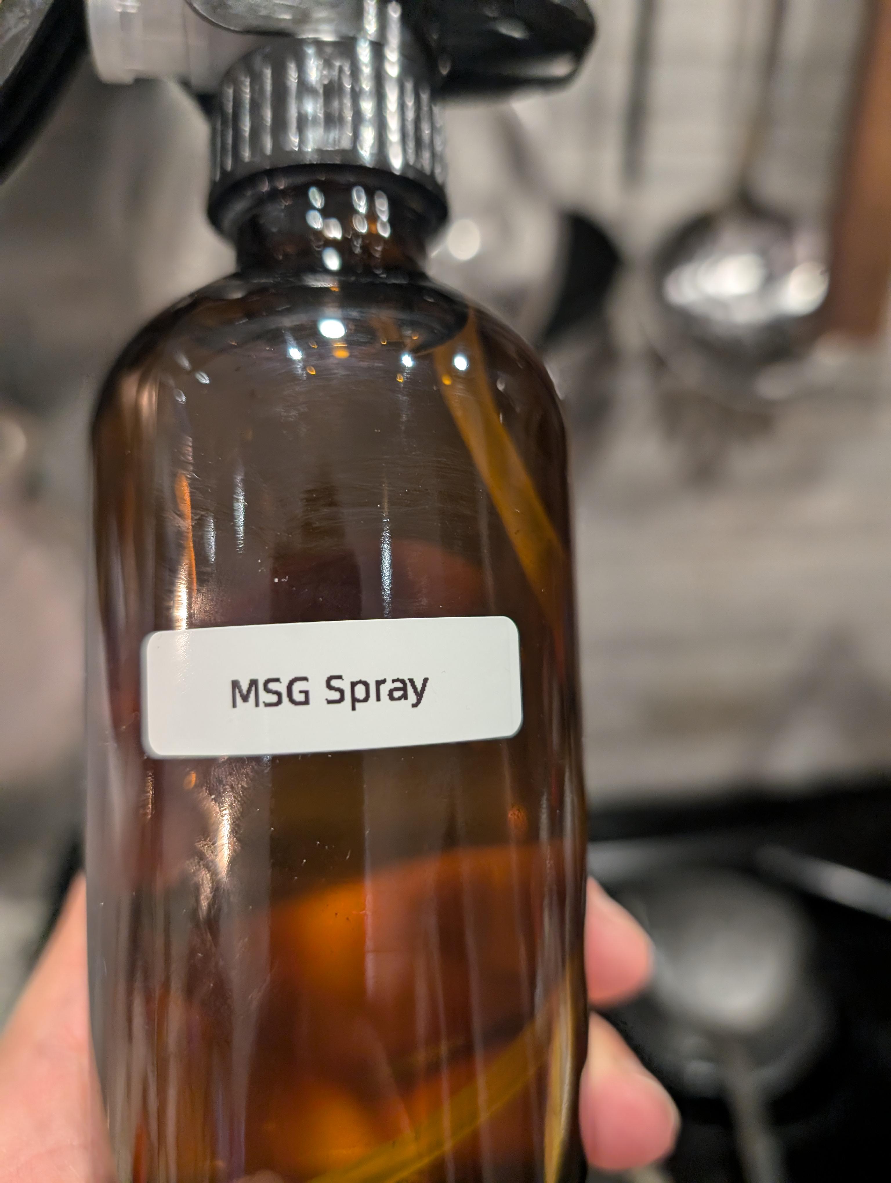 [homemade] MSG Spray | Scrolller