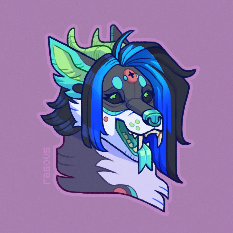 stylized portrait I've drawn recently | Scrolller