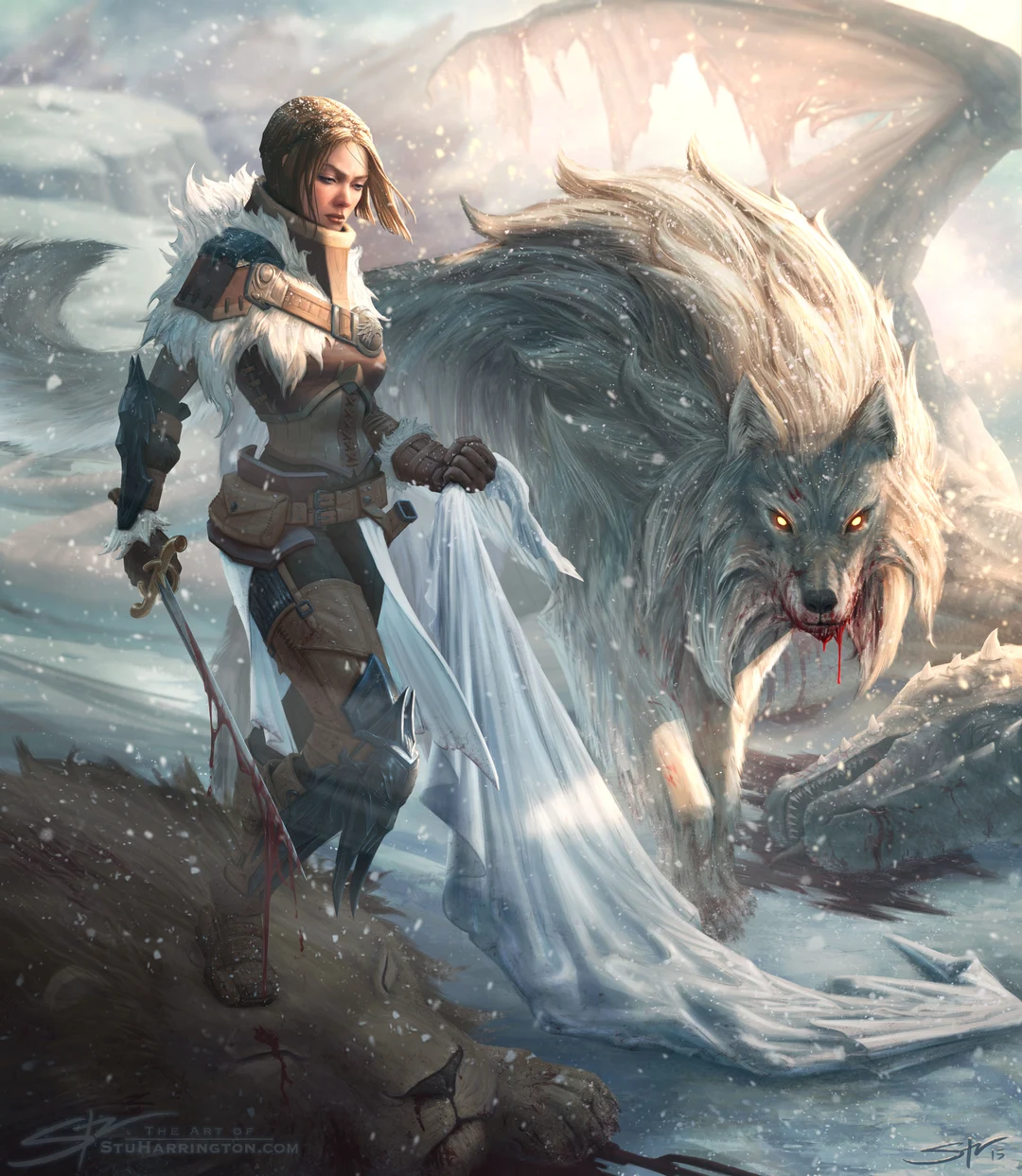 Lady Stark by Stu Harrington | Scrolller