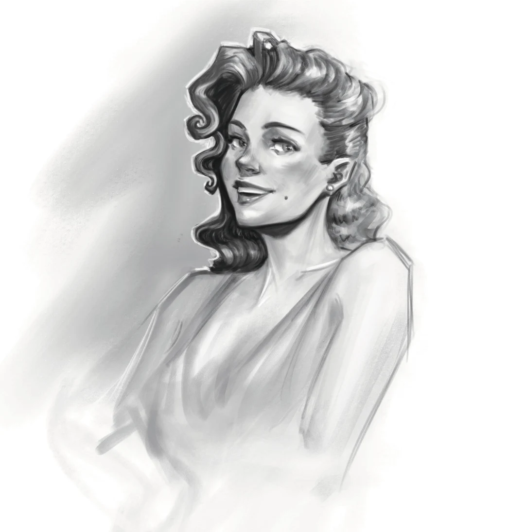 Portrait, me, Procreate, 2022 | Scrolller