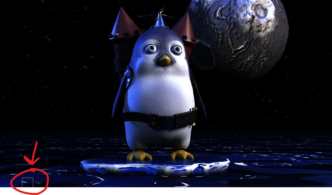 Every render I make in Arnold leaves a white outline square on my render. Does anyone know a fix ...