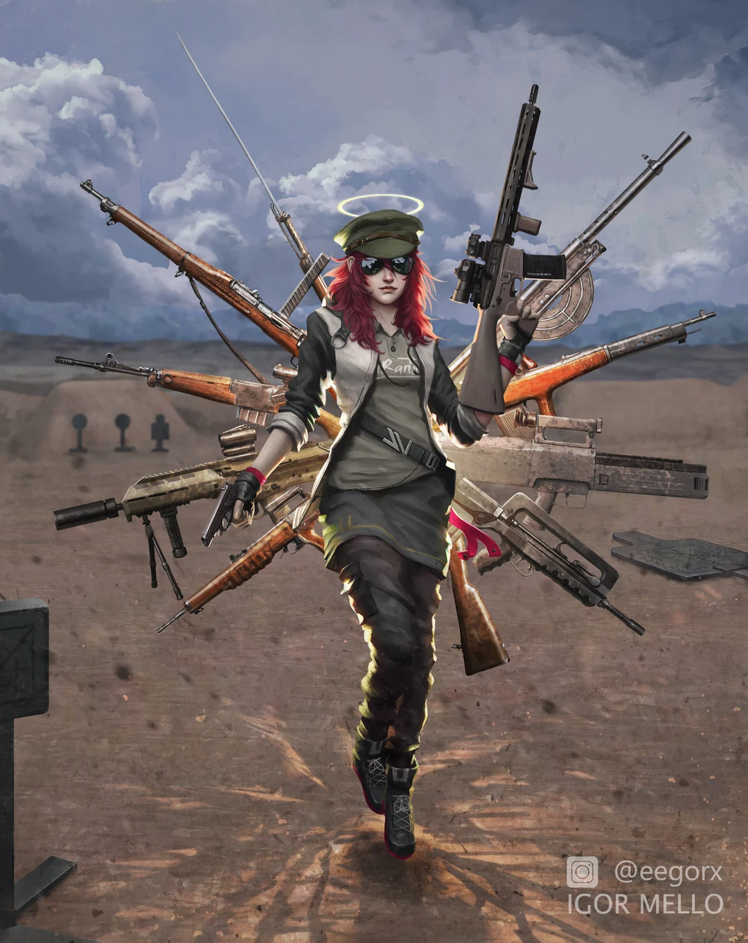 "Exusiai x Ian McCollum" by Igor Mello | Scrolller