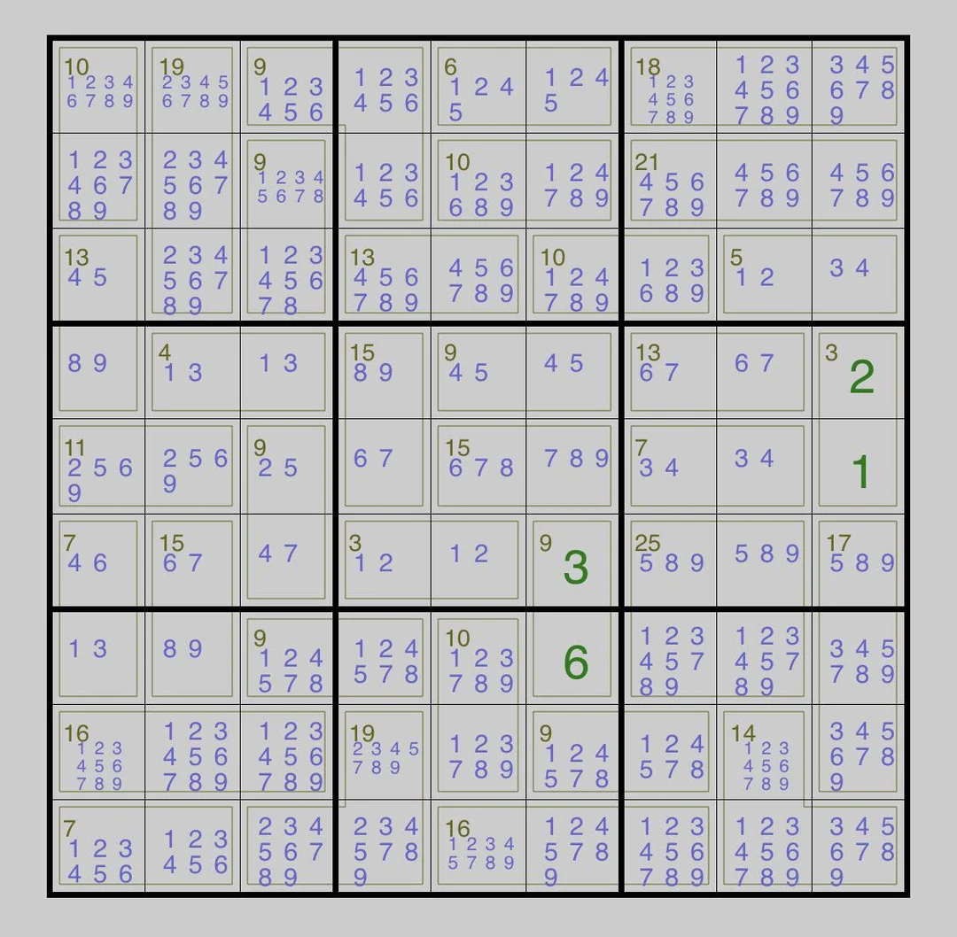 Killer sudoku help request | Scrolller