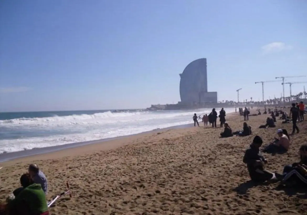 Barceloneta Beach, Barcelona | Scrolller