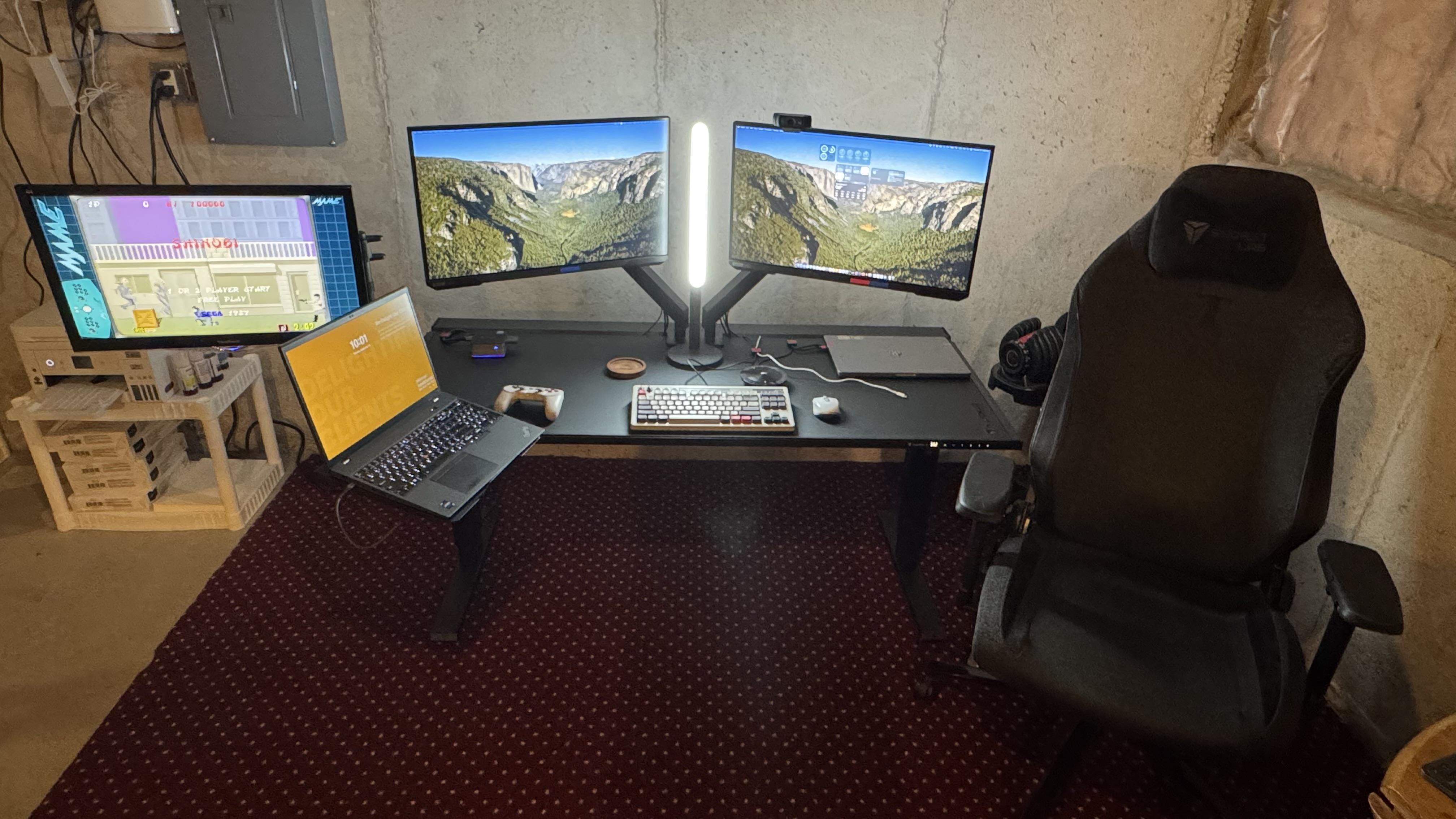 Basement Secretlab Setup | Scrolller