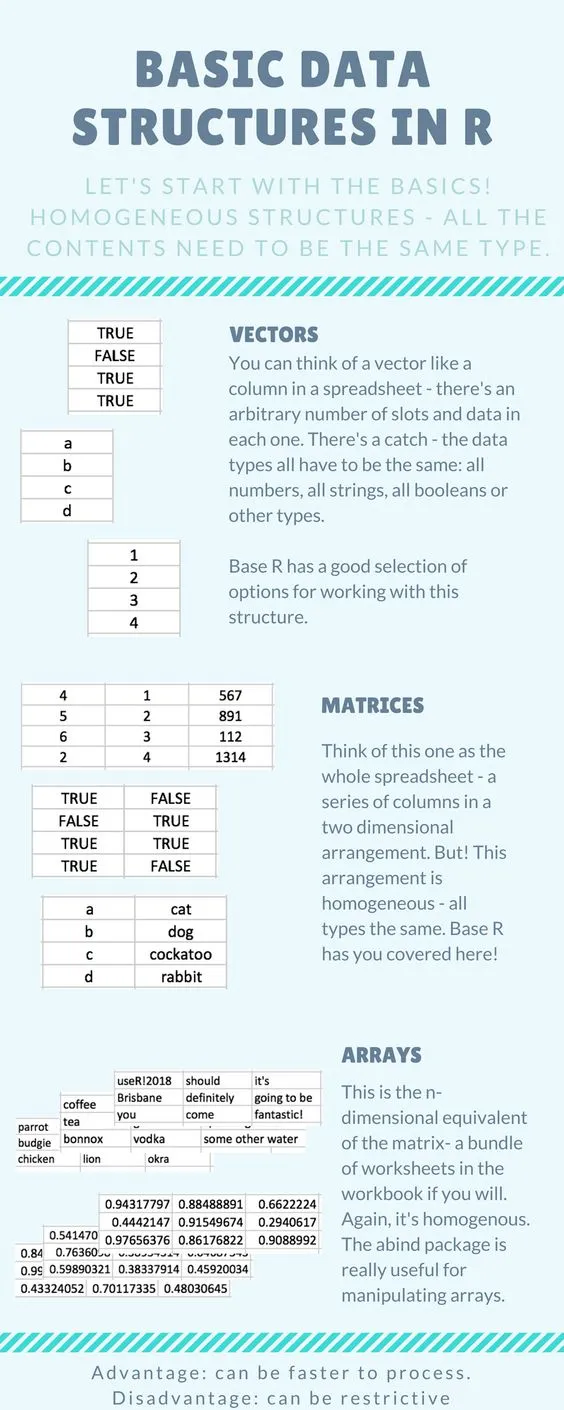 Basic Data Structure of R for Data Analysis | Scrolller