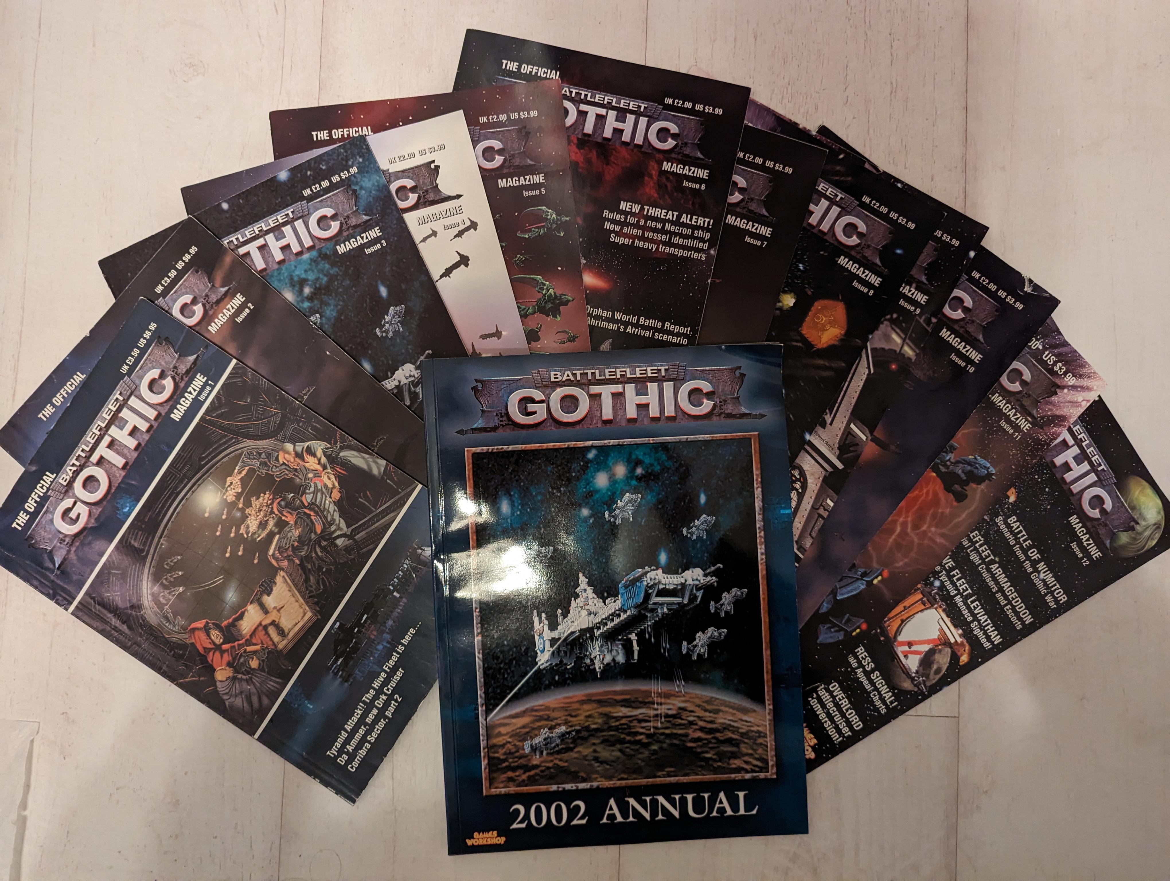 Battlefleet Gothic Magazine collection | Scrolller