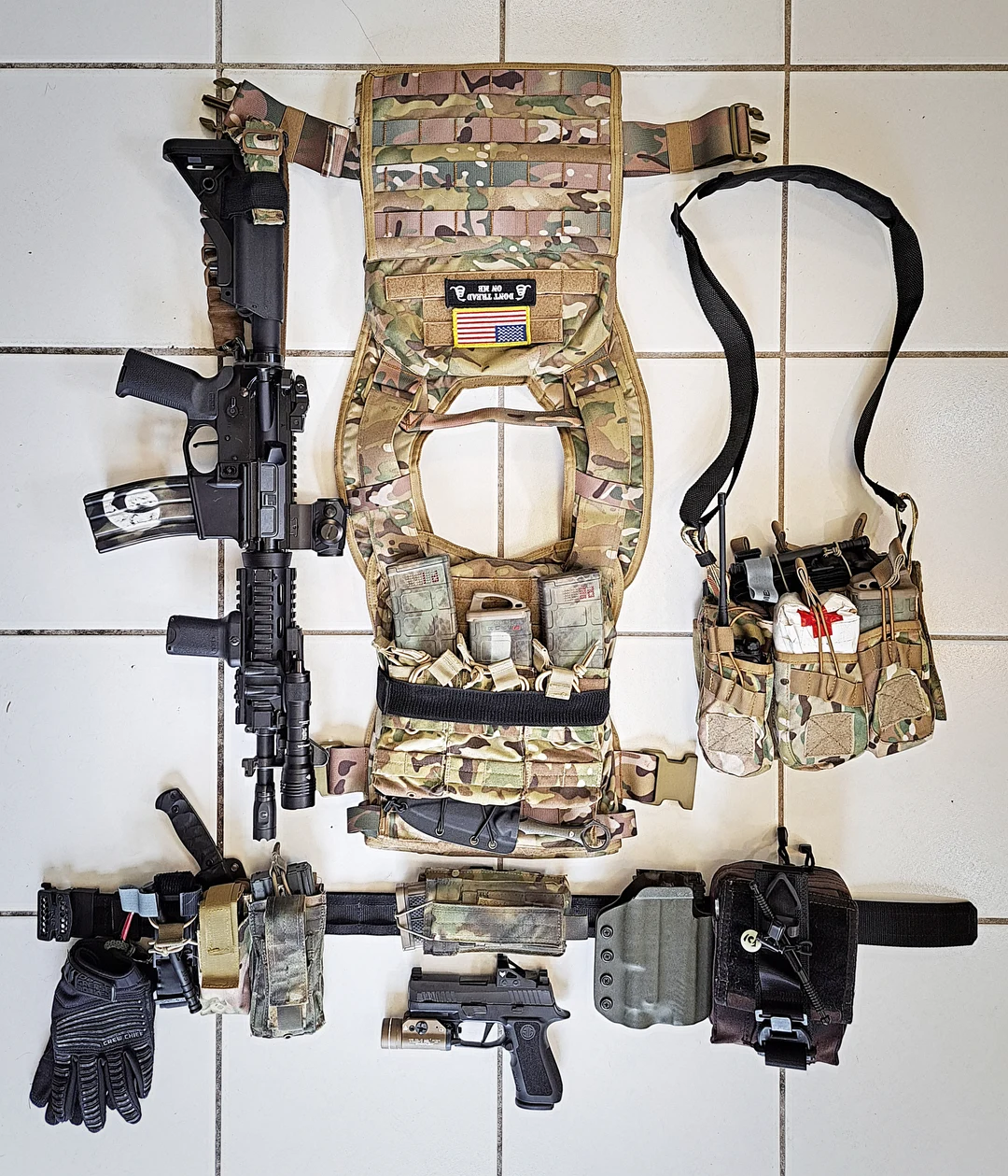 MocK18 mod0 with layerable QRG kit for bedside/trunk | Scrolller