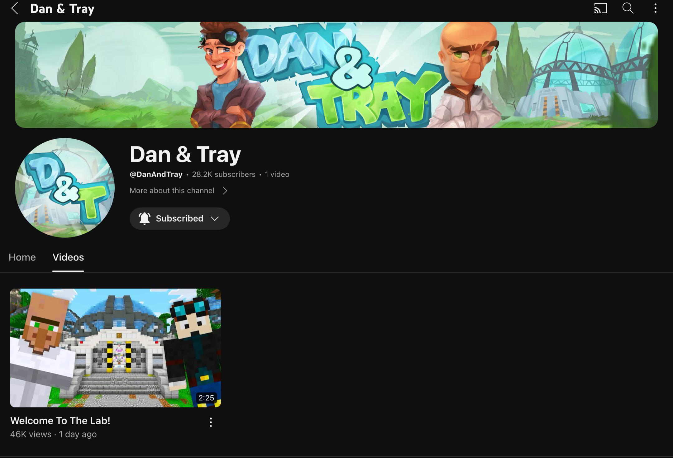 After all this time, DanTDM is back in the lab! | Scrolller