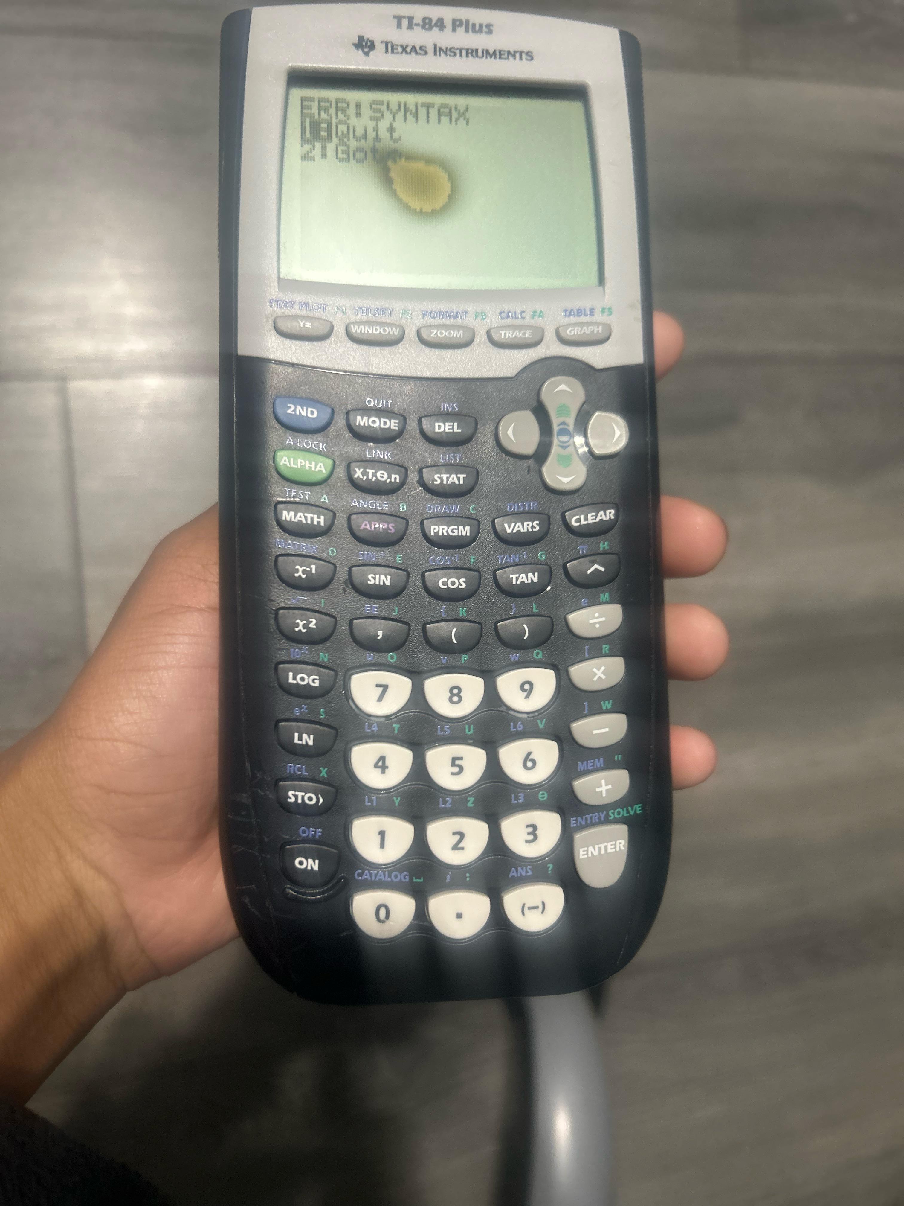 Calculator blotch of death | Scrolller