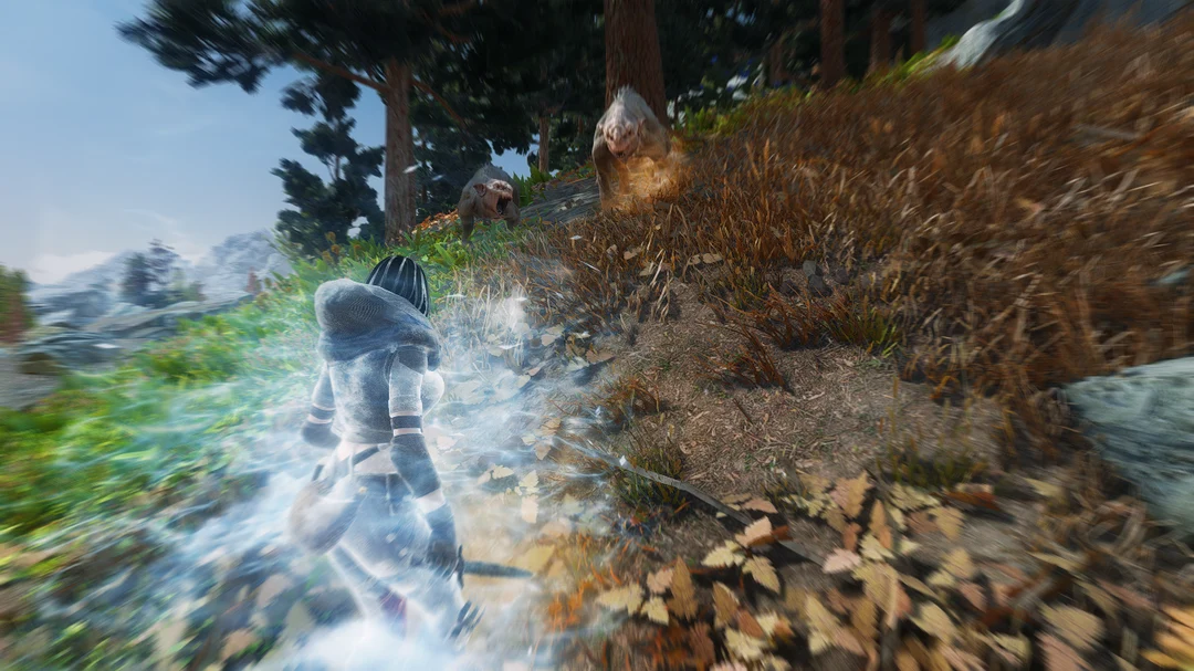 captured this beautiful screenshot while rummaging in my inventory for a way not to die in this ...