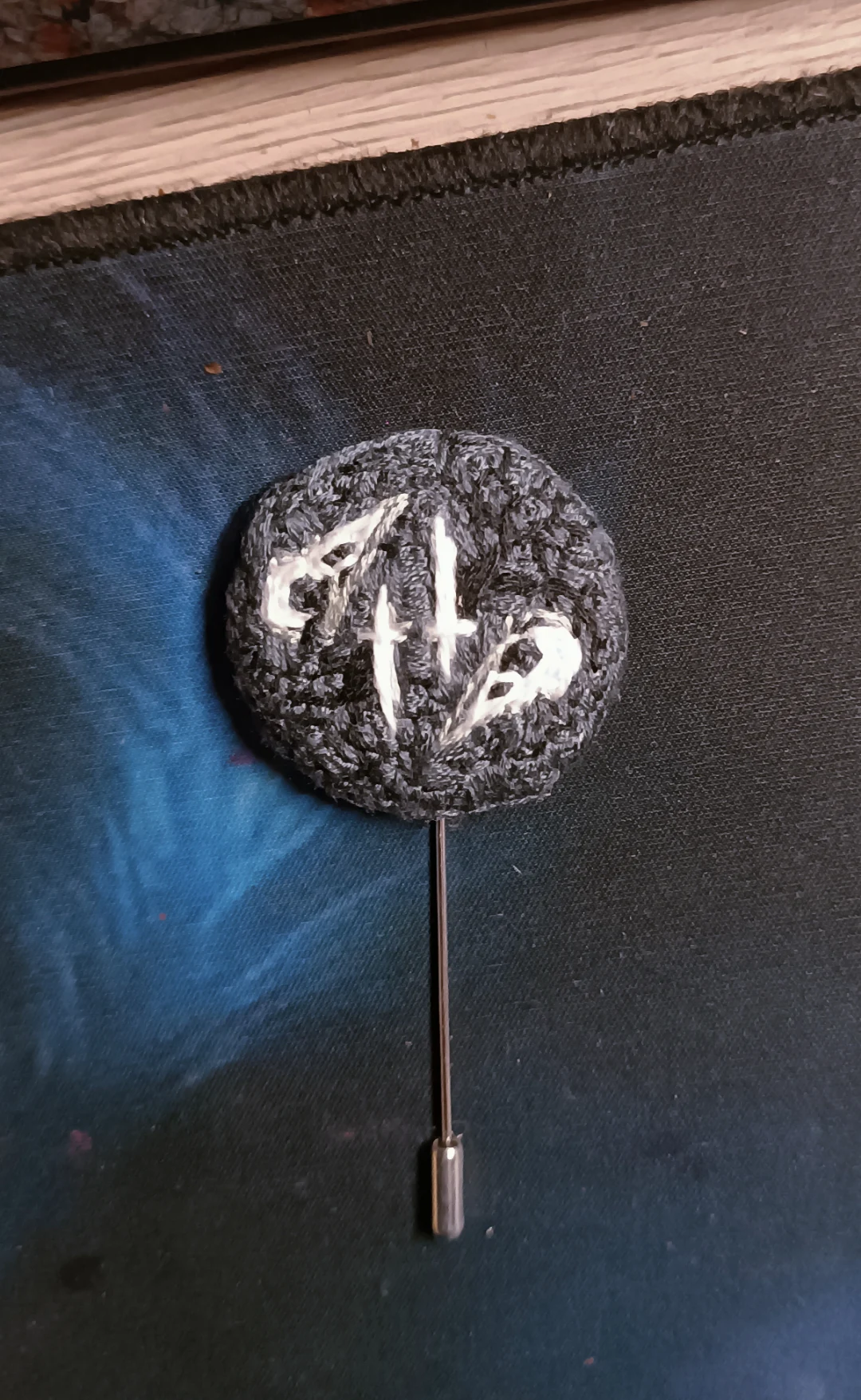 Made a lapel pin for my boyfriend! | Scrolller