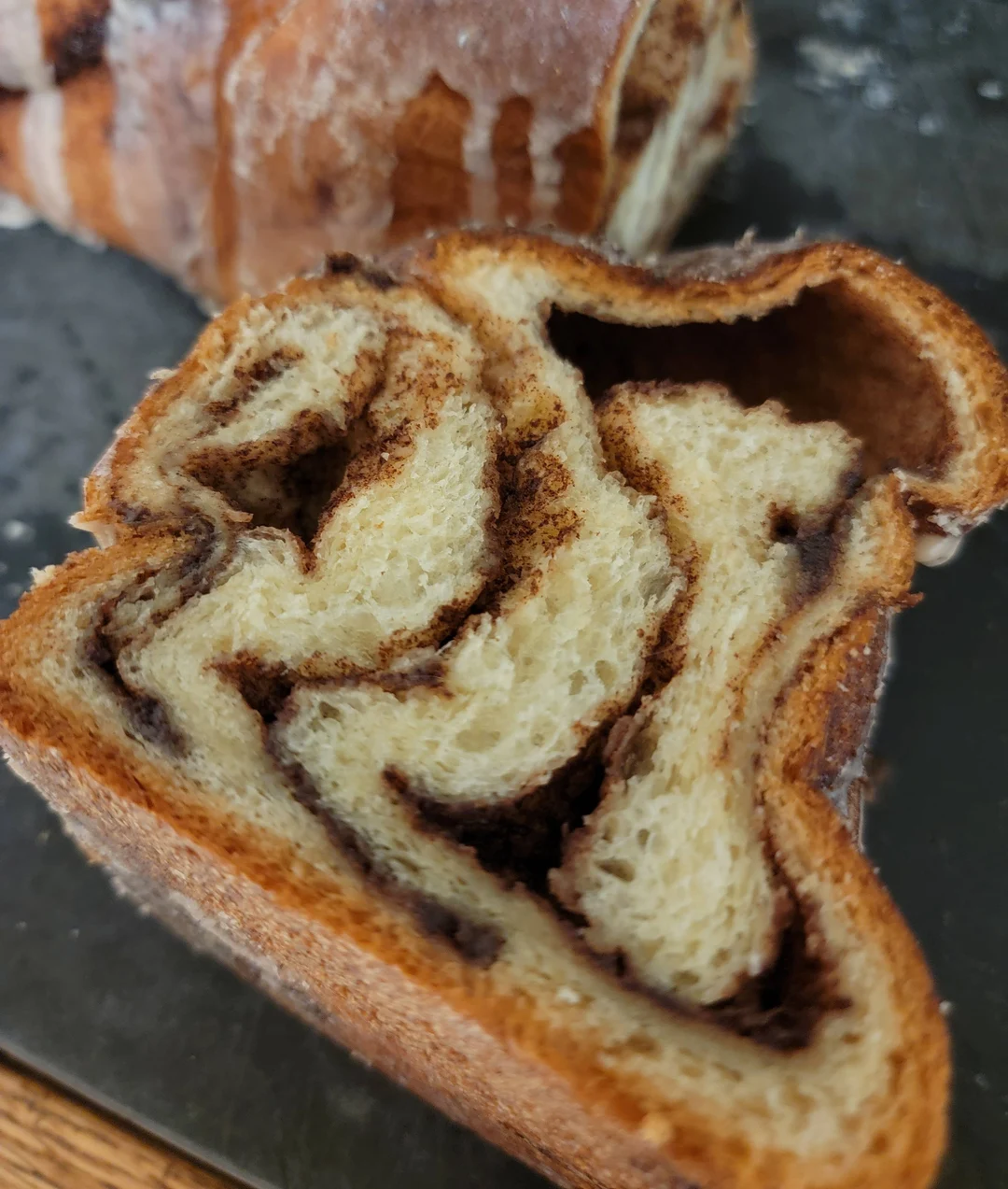 Cinnamon Babka with Brown Butter Cardamom Glaze | Scrolller