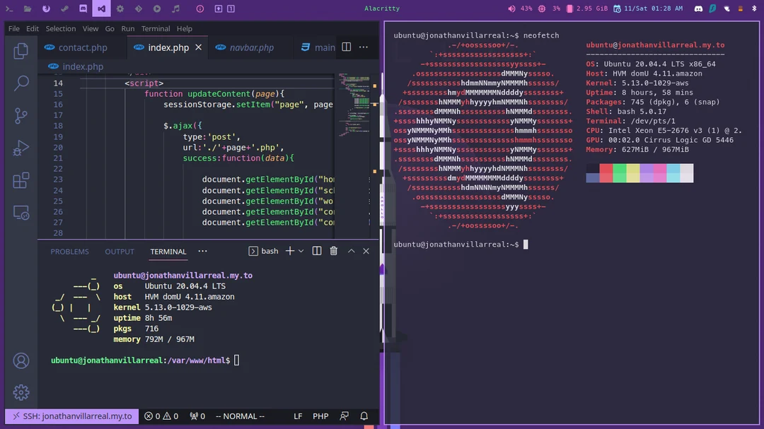 [bspwm] Apollo Dracula 1.5 | Scrolller