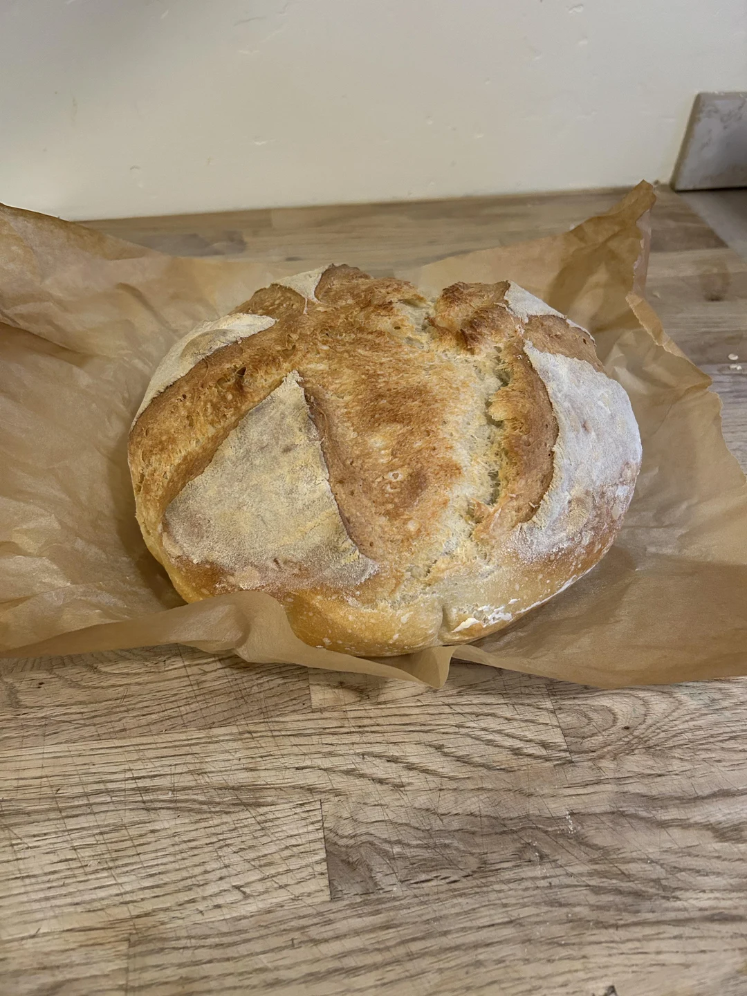 KA No-knead Rustic White Bread! | Scrolller