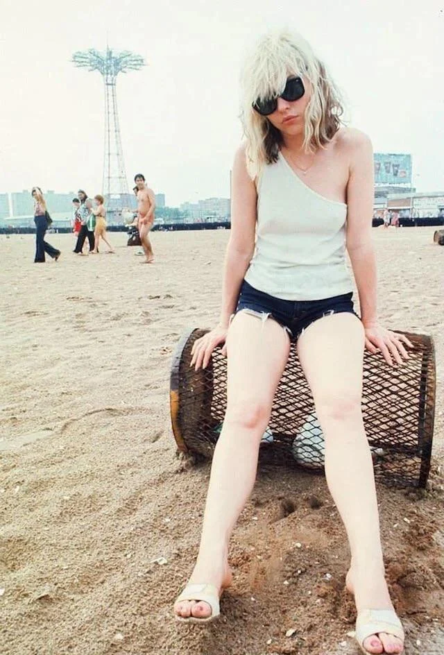 Debbie Harry at Coney Island (1977) | Scrolller