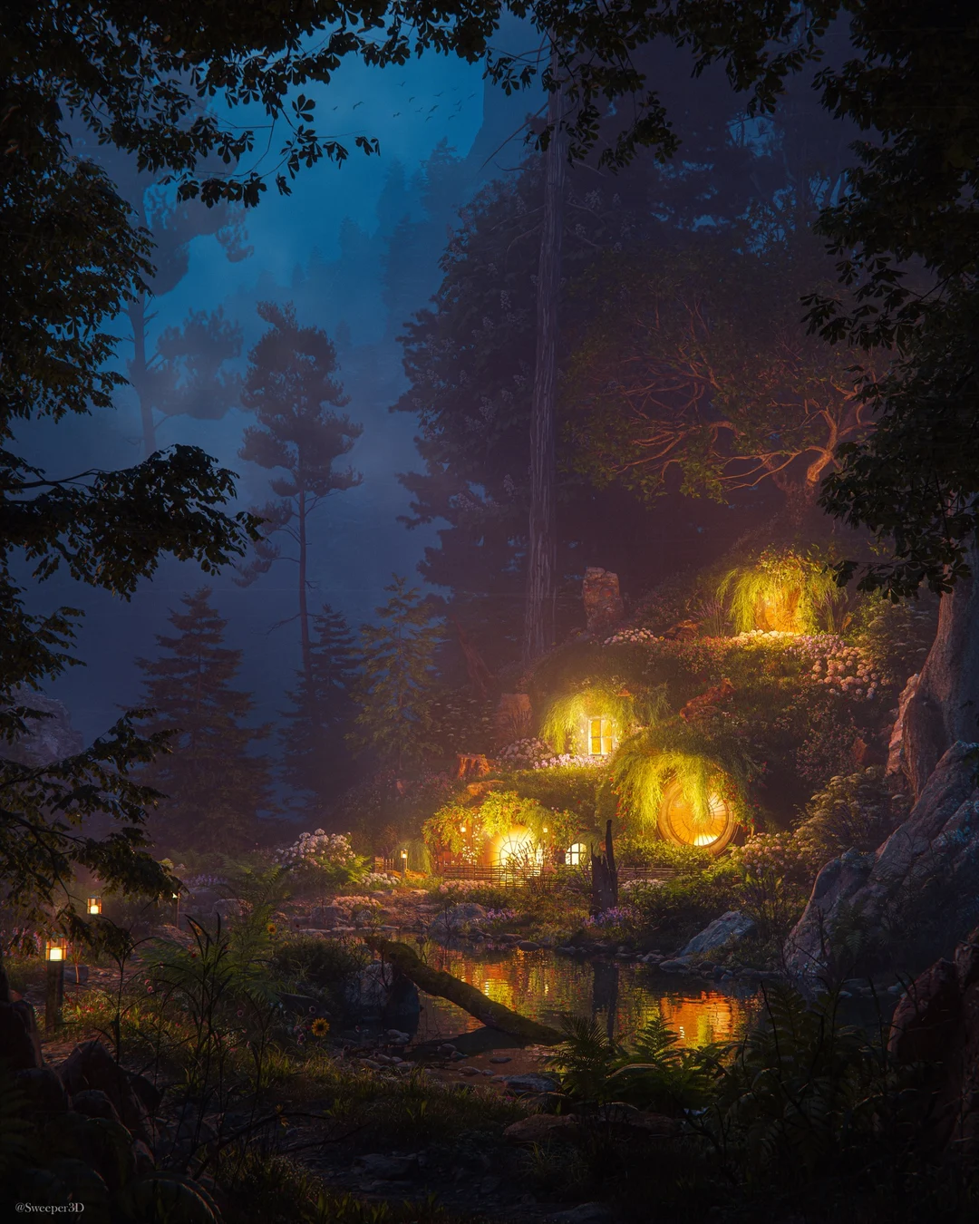 Resting, by Sweeper3D | Scrolller