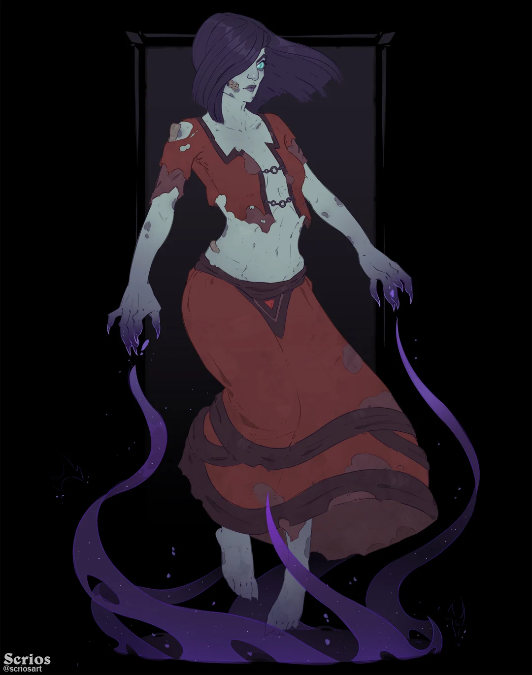 Forsaken Shadow Priest by me @scriosart | Scrolller