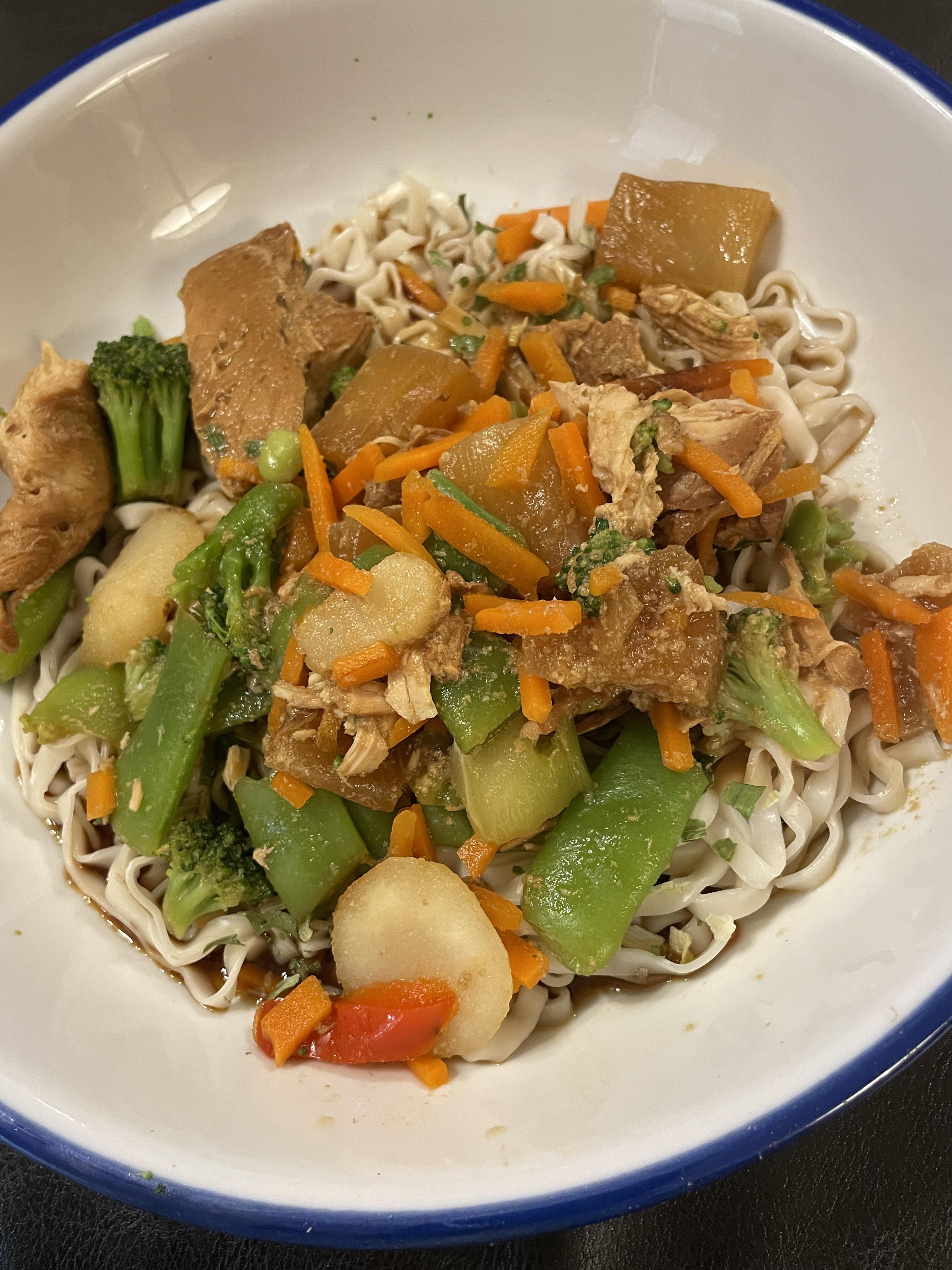 Teriyaki Pineapple Chicken (Vegetarian Options) | Scrolller